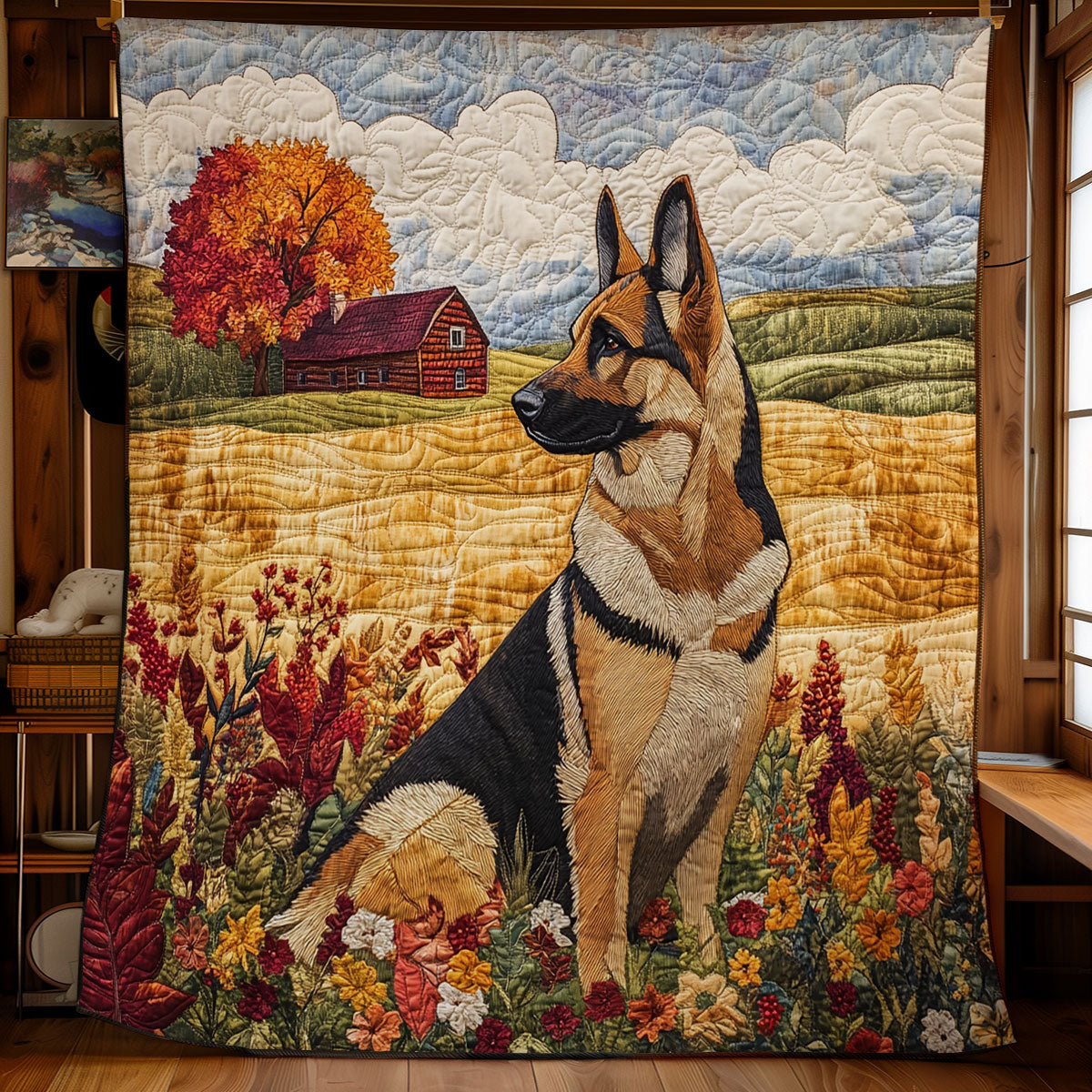 German Shepherd WU1302067CL Quilt – Snugnique
