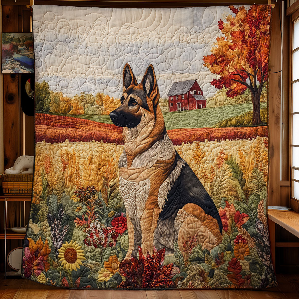 German Shepherd WU1302069CL Quilt – Snugnique