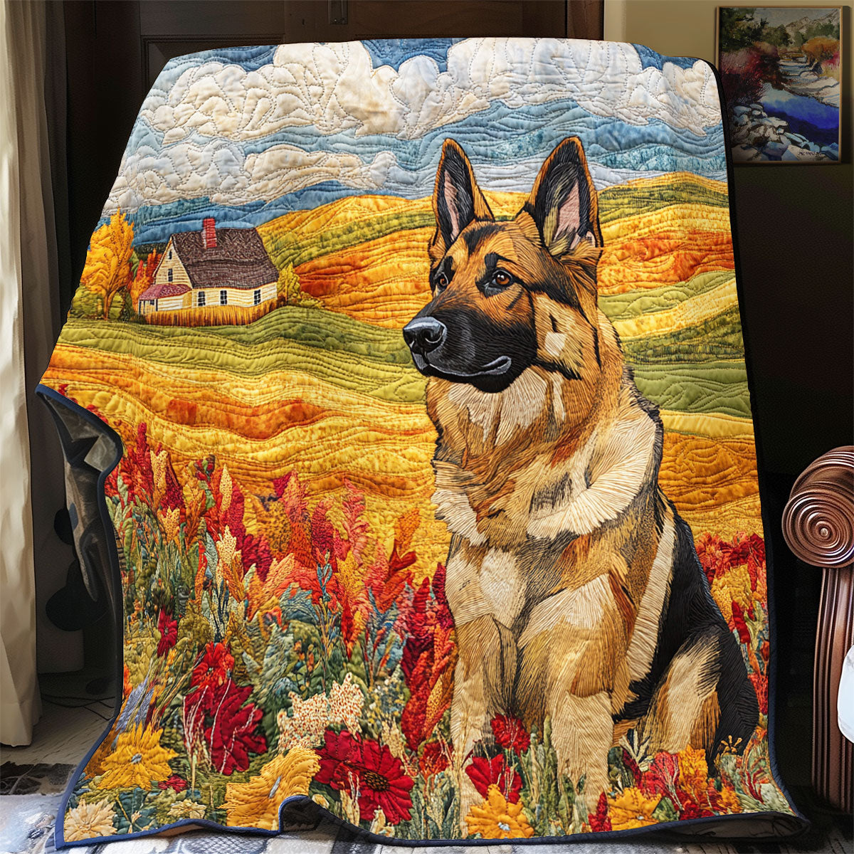 German Shepherd WU1302065CL Quilt – Snugnique